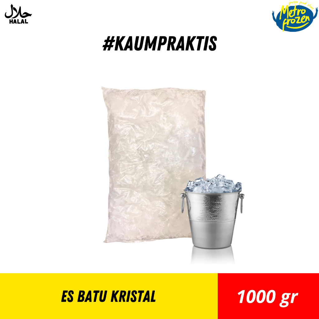 Jual OMAH ES BATU KRISTAL 10kg // es batu kristal murce // Es Batu ...