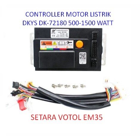 Jual Controller Motor Listrik Setara Votol EM35 DKYS DK72180 500-1500 ...