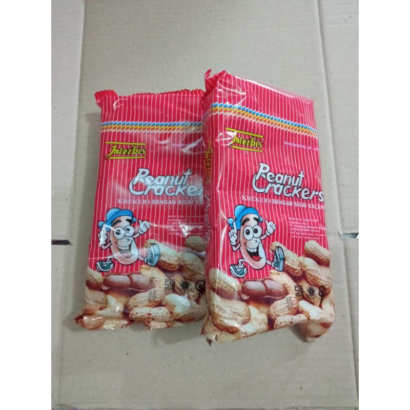 Jual Peanut Crackers Interbis Kacang | Shopee Indonesia