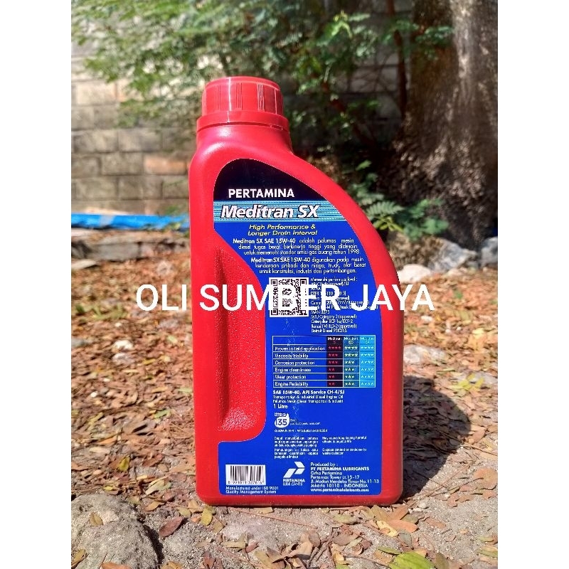 Jual Oli Mesin Pertamina Meditran SX 15W 40 Khusus Mesin Diesel 1 Liter ...