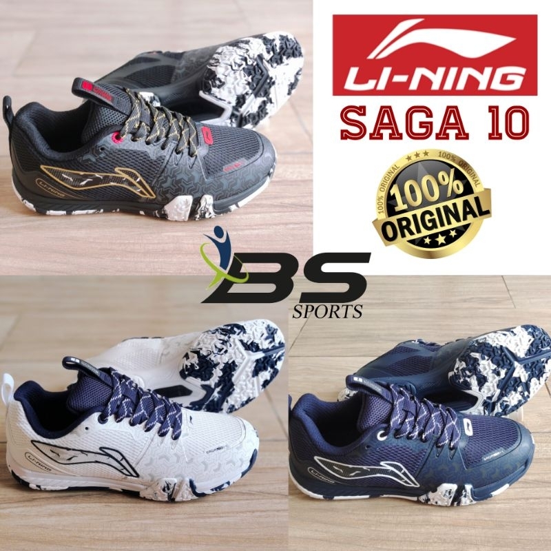 Jual NEW SEPATU BADMINTON LINING SAGA LITE 10 SAGA LITE X SAGA 10 ...