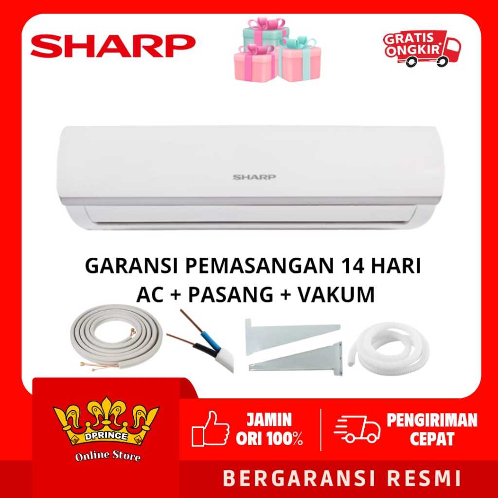 Jual SHARP AC 1 PK Garuda Series AH-A9BEY | Shopee Indonesia
