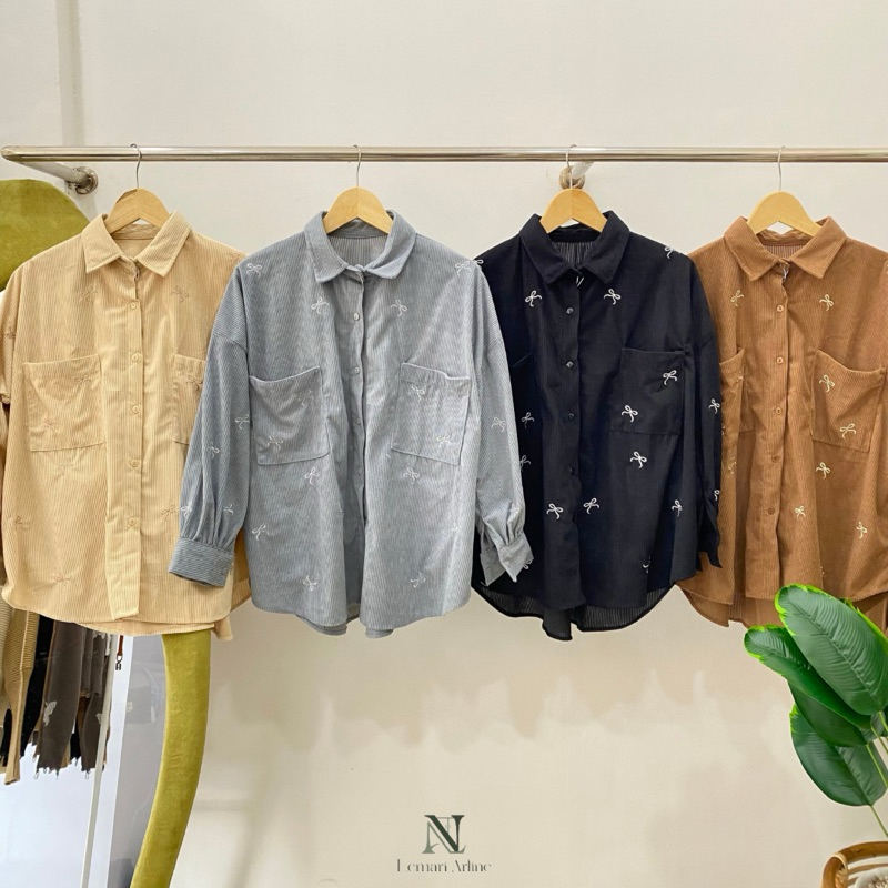 Jual LEMARI ARLINE | Maria coquette corduroy | Shopee Indonesia