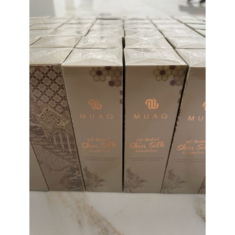 Jual READY | MUAQ Foundation | HD Perfect Skin Silk (Full Size ...