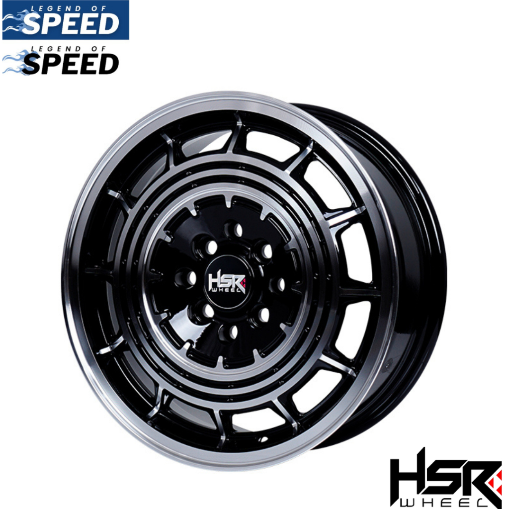Jual Velg Racing Mobil Model Retro HSR RTR Ring 15 Baut 4x100 & 4x114,3 ...