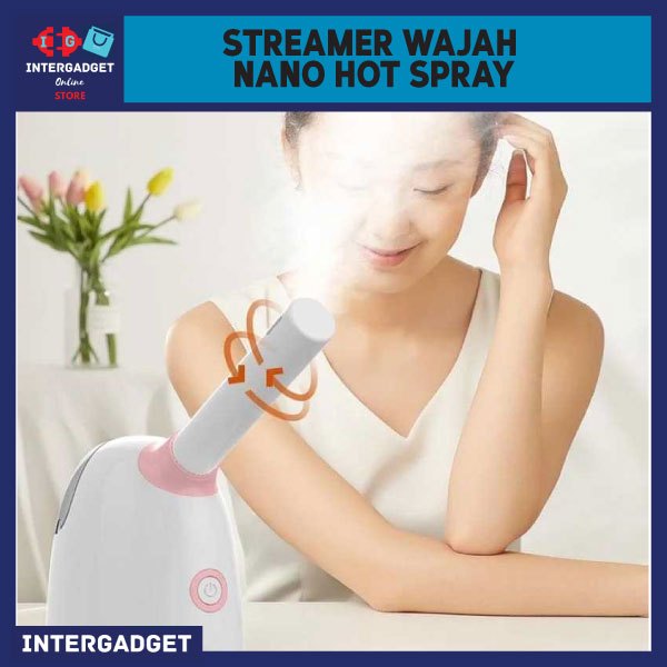 Jual Steamer Wajah Face Humidifier Moisturizing Atomizer Streamer ...