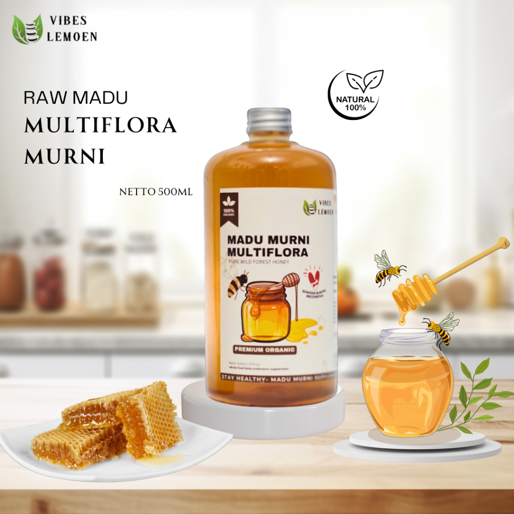 Jual MADU MURNI MULTIFLORA | MADU HUTAN | DAYA TAHAN TUBUH | MADU SEHAT ...