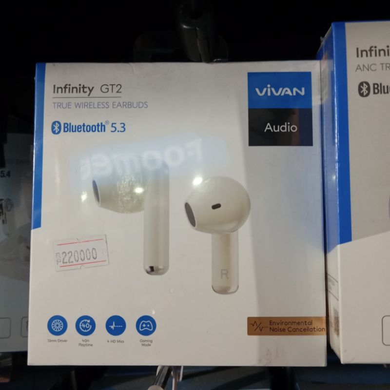 Jual TWS VIVAN INFINITY GT2 TRUE WIRELESS EARBUDS | Shopee Indonesia