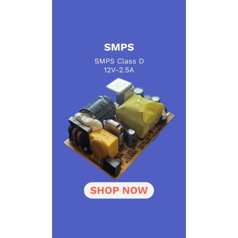 Jual SMPS 12V / 2.5, 3A, 4A UNTUK TEGANGAN BIAS ClASS D | Shopee Indonesia