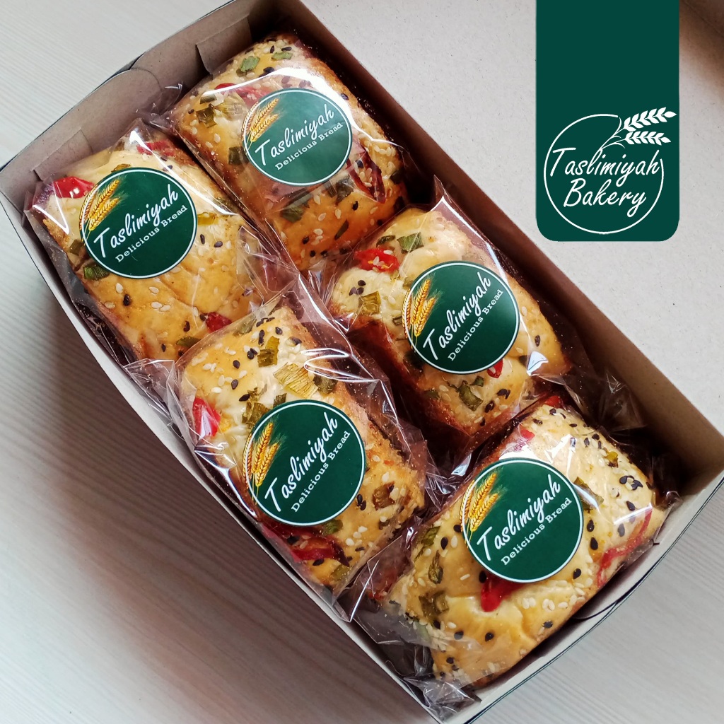 Jual TASLIMIYAH BAKERY Floss Roll Abon Gulung Malang Slice / Isi 5 ...