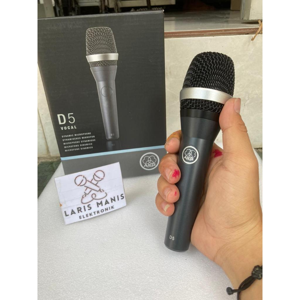 Jual Mic Dynamic AKG D5 D 5 Mik Vokal Kabel AKG Tanpa Saklar Microphone ...