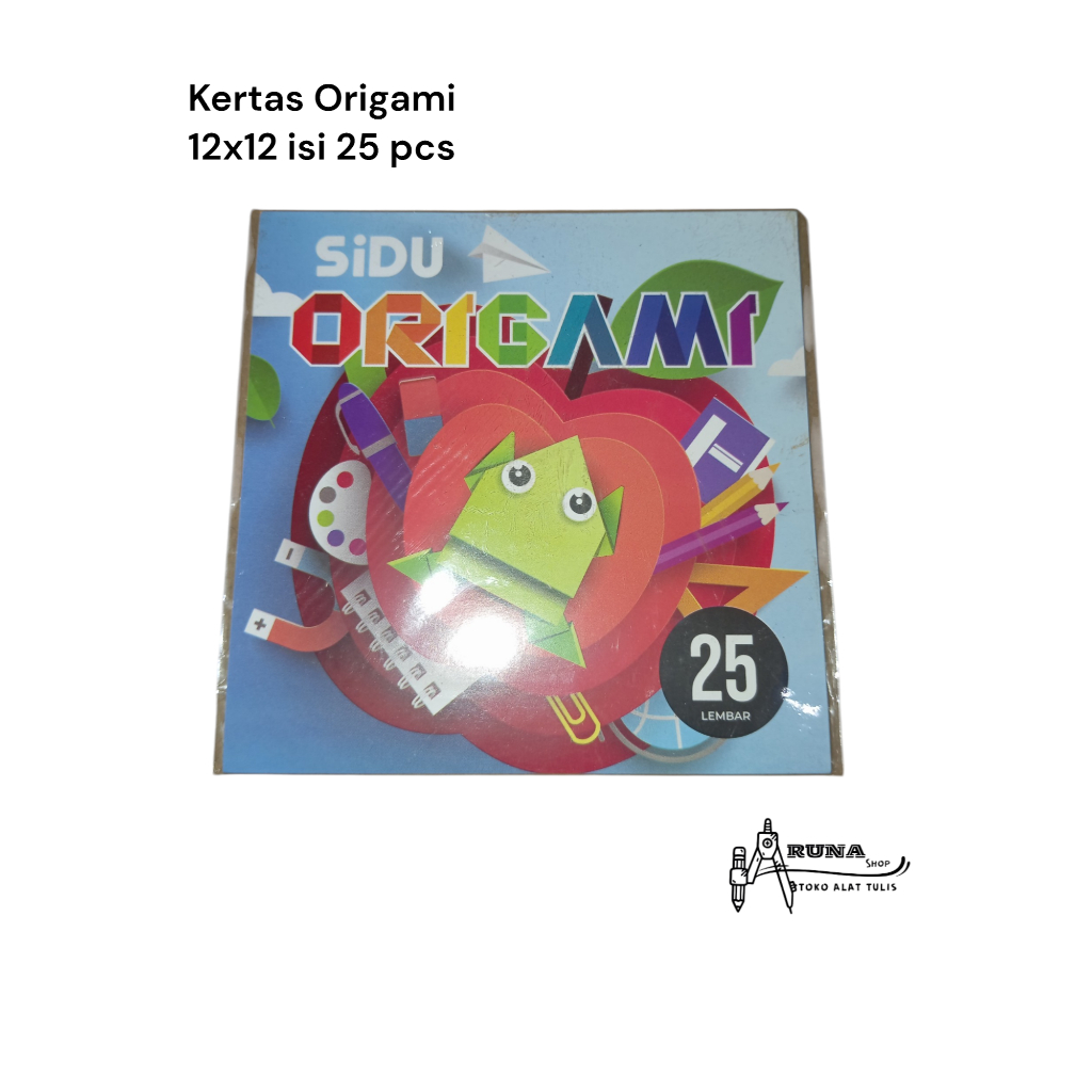 Jual KERTAS LIPAT ORIGAMI 12X12 SIDU GROSIR MURAH | Shopee Indonesia
