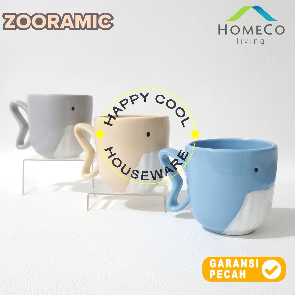 Jual HOMECO 1pcs Mug Shark 3D Keramik 11oz Collection Gelas Minum Baby ...