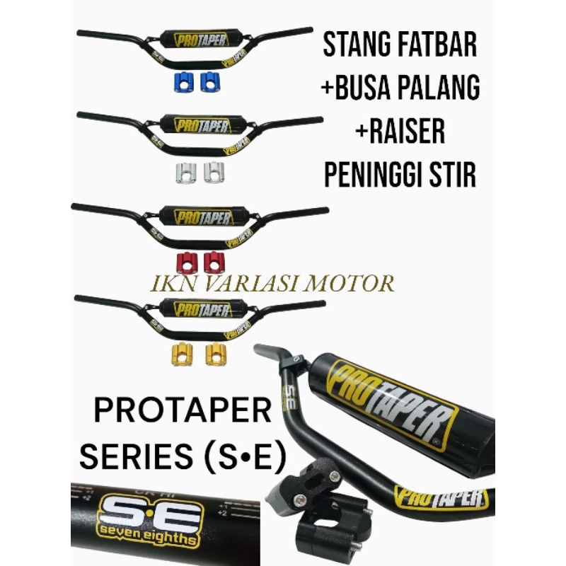 Jual STANG FATBAR PROTAPER SERIES S•E + BUSA PALANG + RAISER PENINGGI ...
