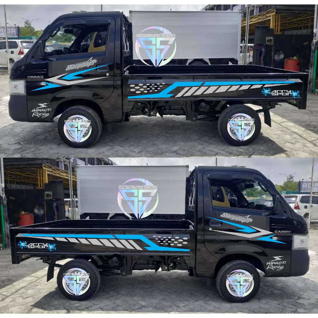 Jual Stiker mobil pick up new carry sticker bodi mobil new carry stiker ...