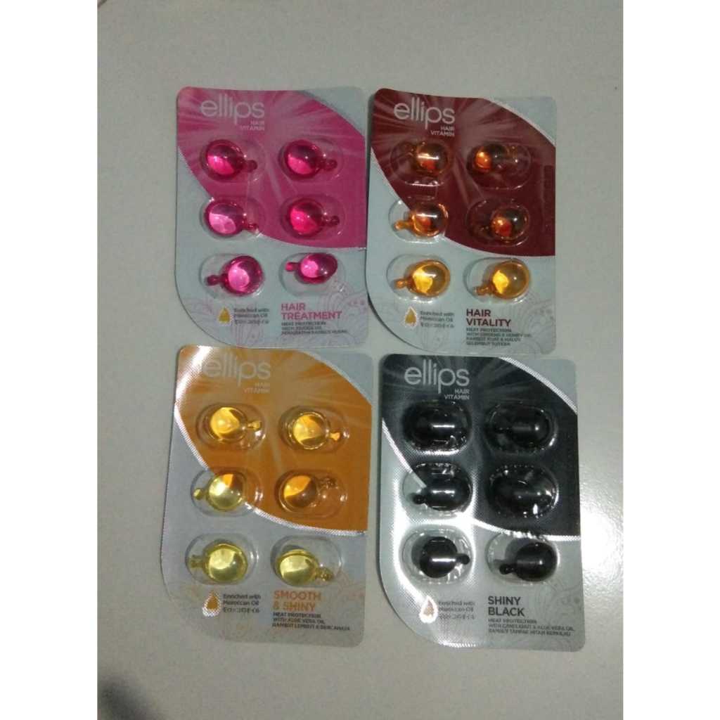 Jual ELIPS PRO KERATIN VITAMIN RAMBUT ( ISI 6 BUTIR ) | Shopee Indonesia