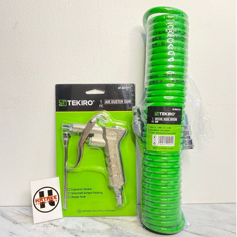 Jual PAKET TEKIRO 2in1 6Meter Selang Recoil+Air Duster Gun Tekiro ...
