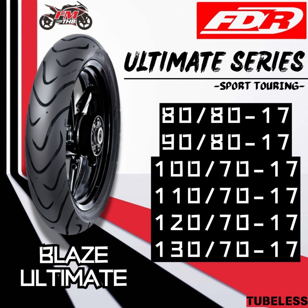 Jual Ban FDR Blaze Ultimate Ring 17 Tubeless - Ban Motor Ring 17 Tubles ...