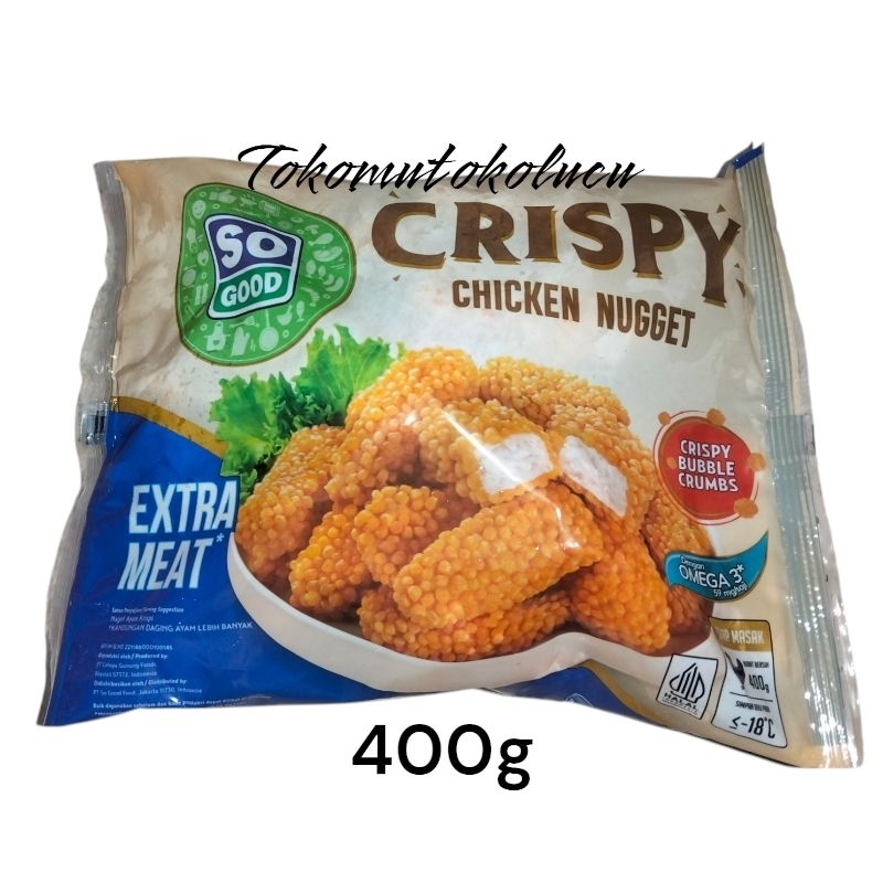 Jual so good crispy chicken nugget 400g | Shopee Indonesia