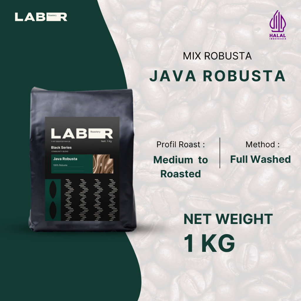 Jual LABR Kopi Java Robusta 1 kg - Java Robusta | Shopee Indonesia
