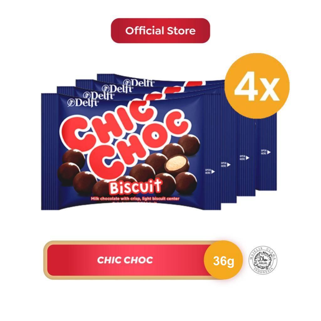 Jual Delfi Chic Choc 36 g x 4 pcs | Shopee Indonesia