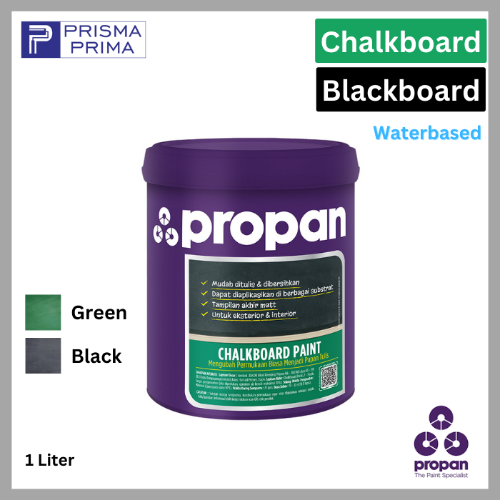 Jual Cat Papan Tulis Kapur Chalkboard Blackboard Paint Propan Hitam ...
