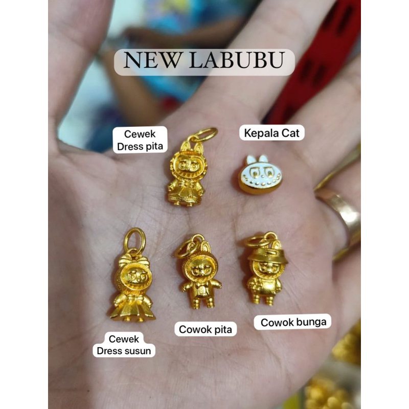 Jual [SYIZI STORE] New labubu- liontin labubu-charm labubu-mainan ...