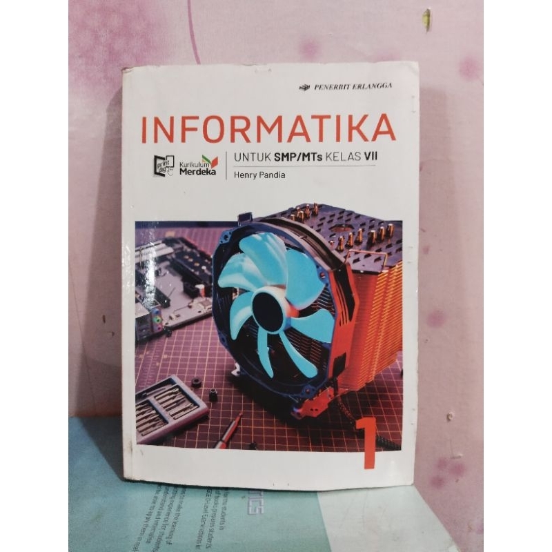 Jual buku Informatika kelas 8/VIII/2 smp mts erlangga kurmer kurikulum merdeka | Shopee Indonesia