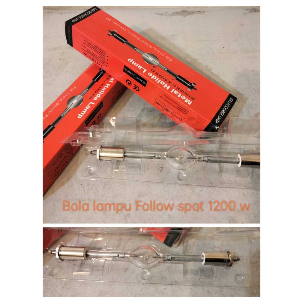 Jual Bola lampu follow spot HMI 1200 watt | Shopee Indonesia