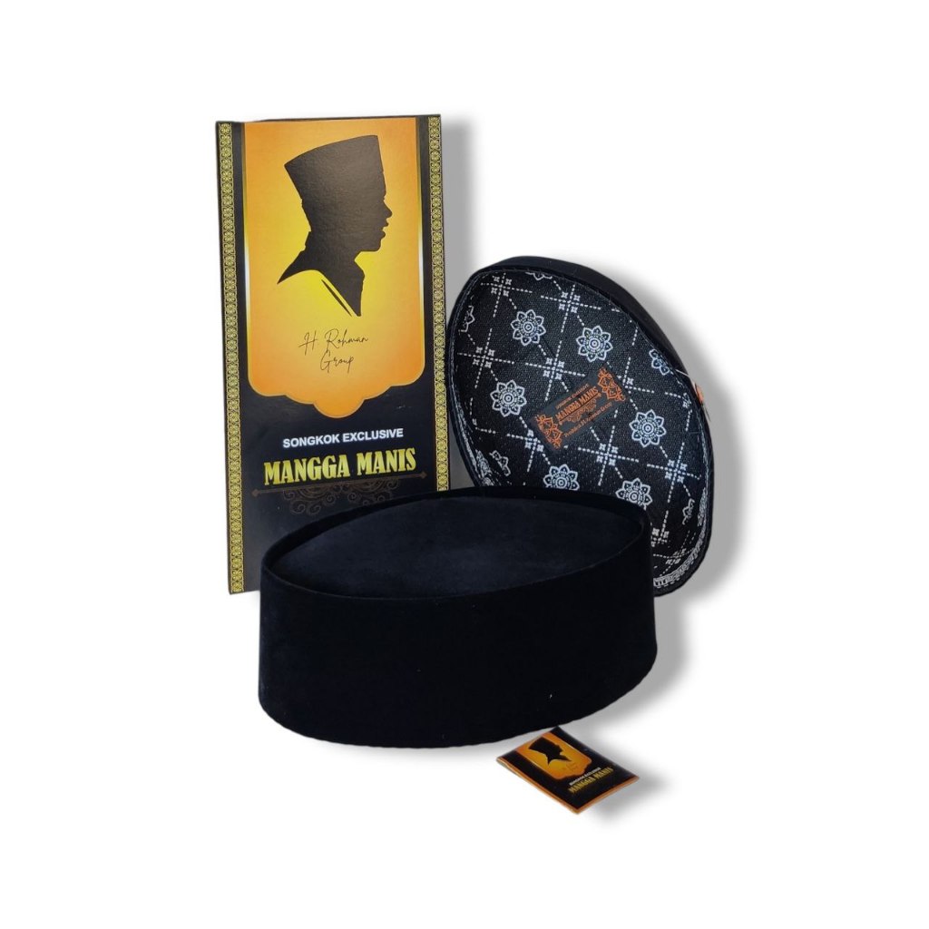 Jual Peci Kopyah Hitam Polos Mangga Manis Kopiah Songkok Anak Dewasa ...