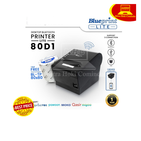 Jual PRINTER BLUETOOTH KASIR THERMAL USB RJ11 BLUEPRINT LITE BP-LITE ...
