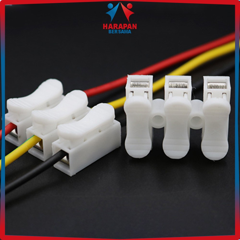 Jual Terminal Sambungan Kabel Listrik 2pin 3pin Quick Connect ...