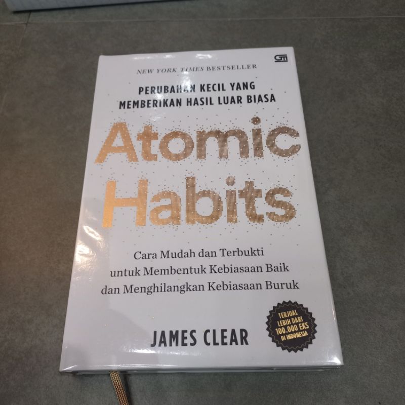 Jual Buku Atomic Habits Hardcover - James Clear | Shopee Indonesia