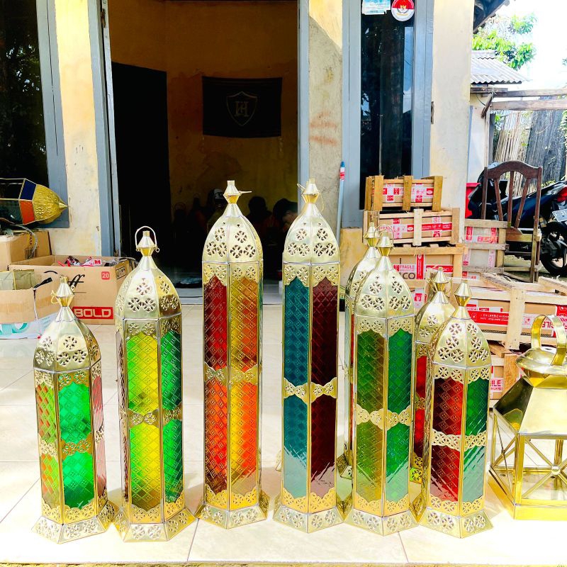 Jual Lampu ramadhan warna combi/lentera ramadhan/ lampu arabian ...