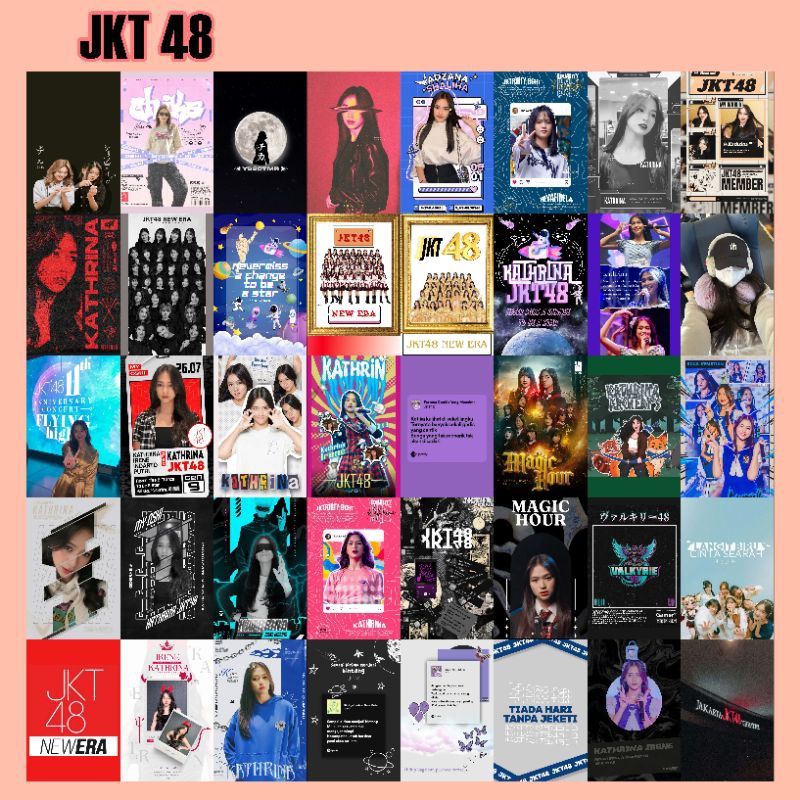 Jual poster dinding jkt48 | Shopee Indonesia