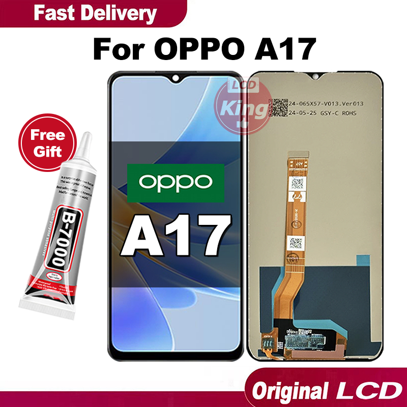 Jual LCD FOR OPPO A17 Fullset TOUCHSCREEN Ori Compatible For Glass ...