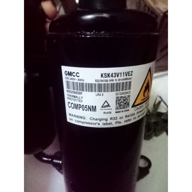 Jual kompresor AC Sharp GMCC R32 KSK43V11VEZ 1/2 pk original | Shopee ...