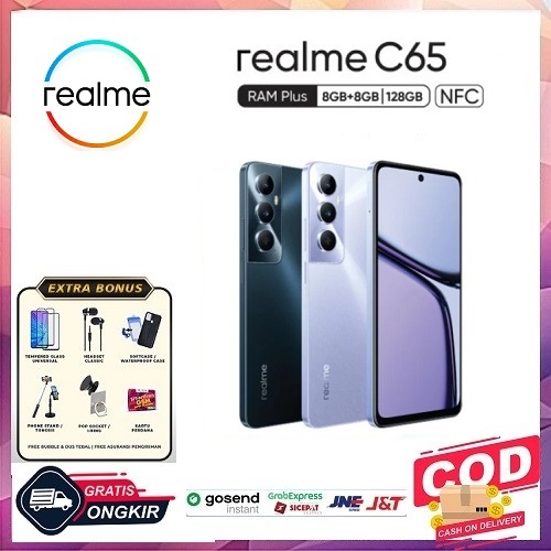 Jual realme C65 8*8+128GB 45W Fast Charge | 5000mAh Massive Battery ...