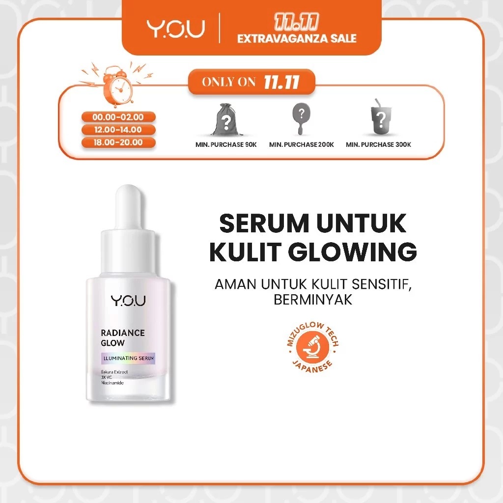 Jual YOU Radiance Glow Illuminating Serum Brightening Vitamin C ...