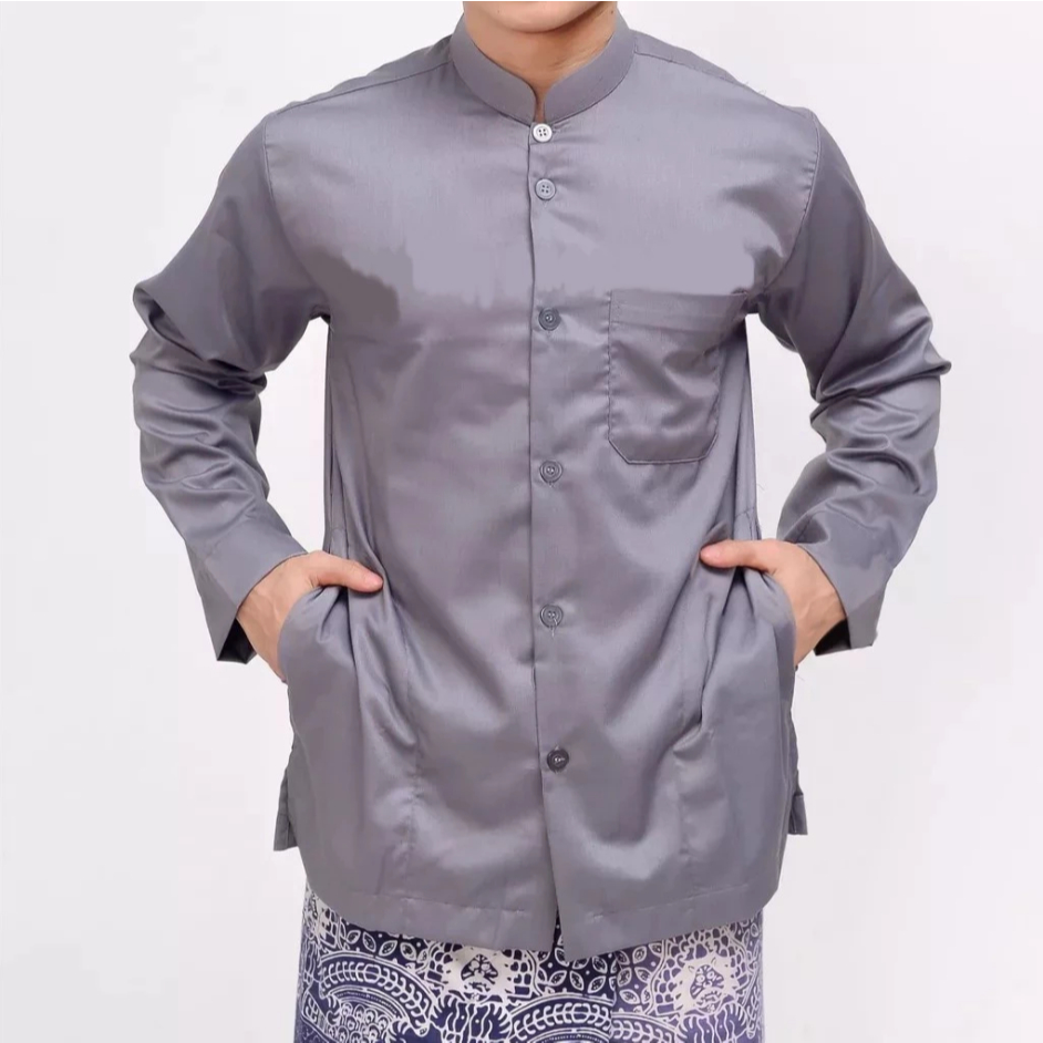 Jual Baju Koko Muslim Habib Habaib Model Ammu JUMBO Koko Ammu BIG SIZE ...