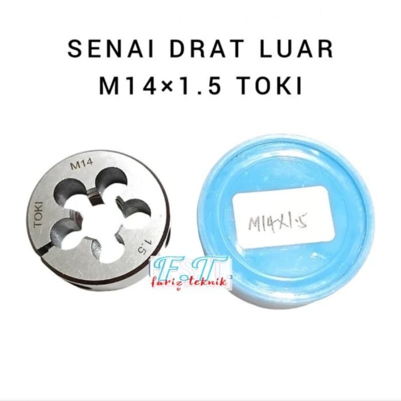 Jual Round Dies Senay M14 × 1.5 Mata Senai Drat Luar m14×1.5 Snei Sney ...