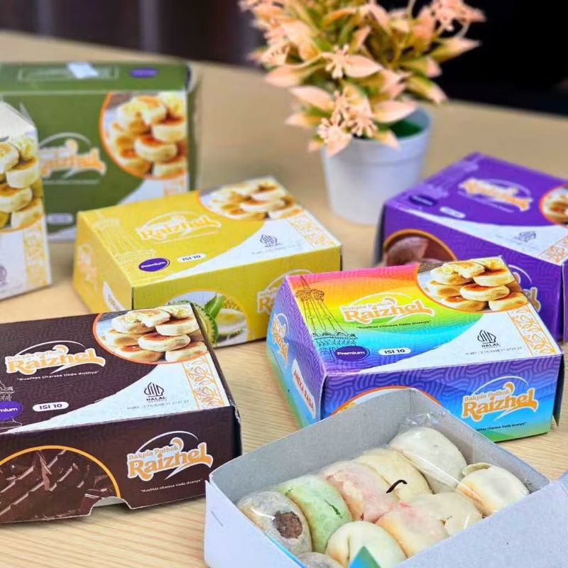 Jual Baru Banda Aceh Kue Bakpia Satuan Box Pathok Raizhel Isi 10 Asli ...