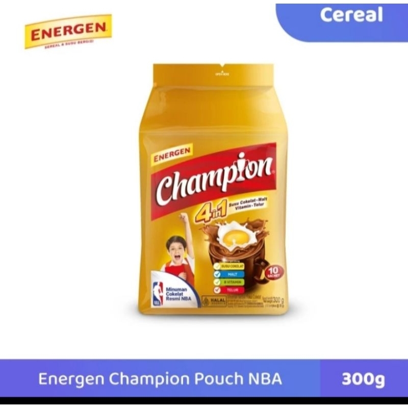 Jual Energen Champion Minuman Coklat Energen isi 10 saset|promo ...
