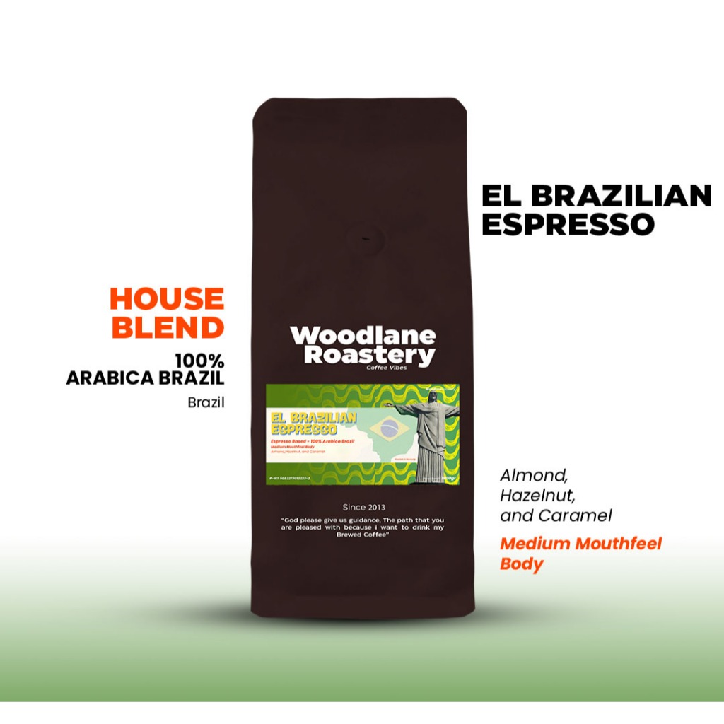 Jual Kopi Espresso 100% Brazil Arabica | El Brazilian | Shopee Indonesia