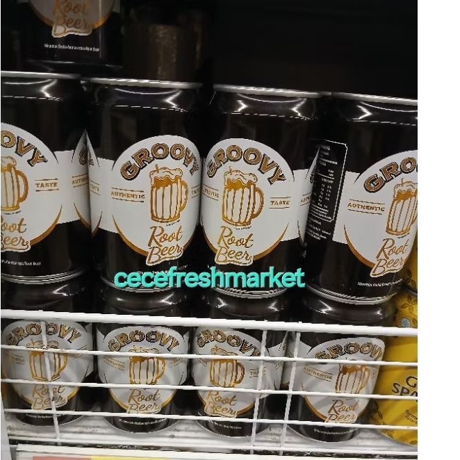 Jual Jual Root beer Groovy can minuman berkarbonasi pack 330 ml ...