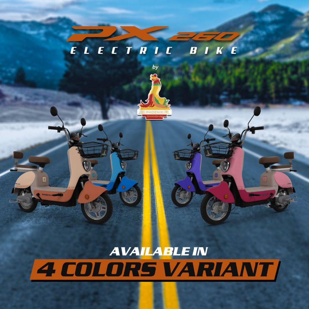 Jual Sepeda Listrik PHOENIX PX 260 Garansi Resmi BY Pacific Electric E ...