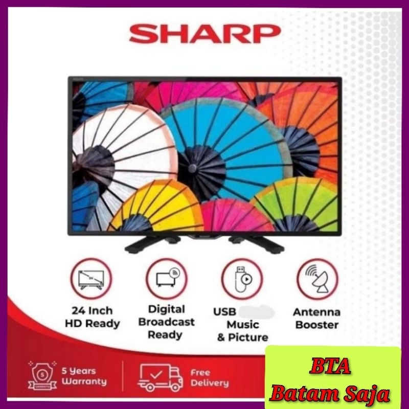 Jual TV DIGITAL SHARP 2T-C24GD1500i LED TV 24"INCH GARANSI RESMI (KIRIM ...