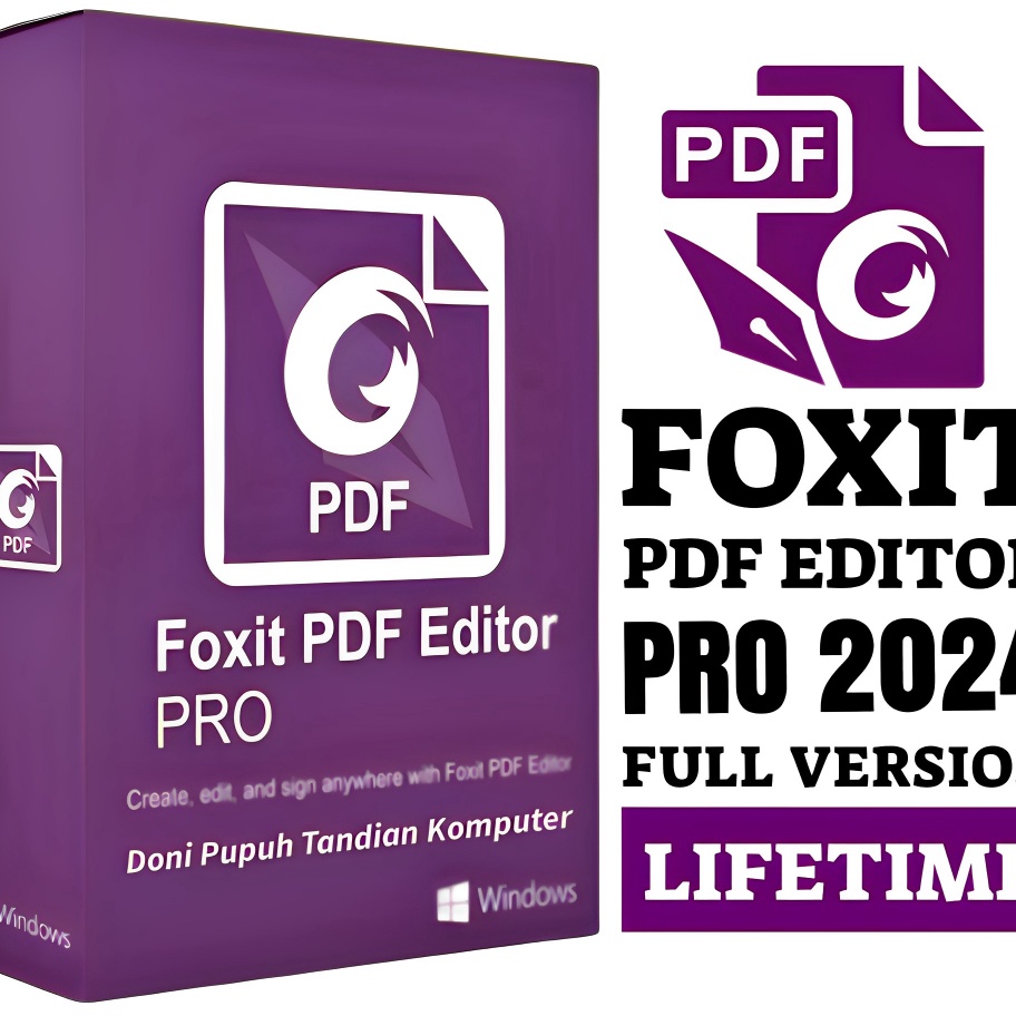 Jual Foxit PDF Editor Pro 224 Full Version Lifetime Cara Install | Shopee Indonesia