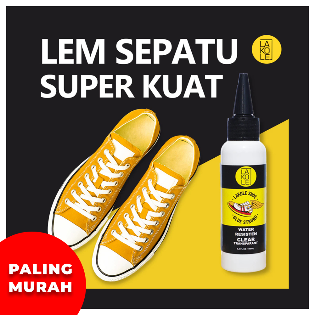 Jual Lem Perekat Sepatu Super kuat Shoes Glue Penambal Sol Sepatu ...