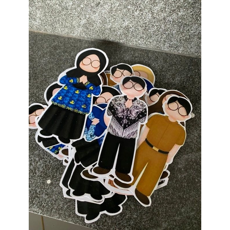 Jual Topper hari guru bahan bucket bunga dan craft aksesoris mahar ...